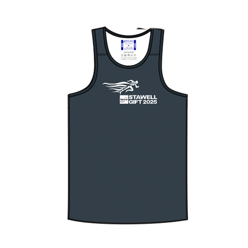 Stawell Gift 2025 Men's Escape Singlet - Grey – Project Clothing